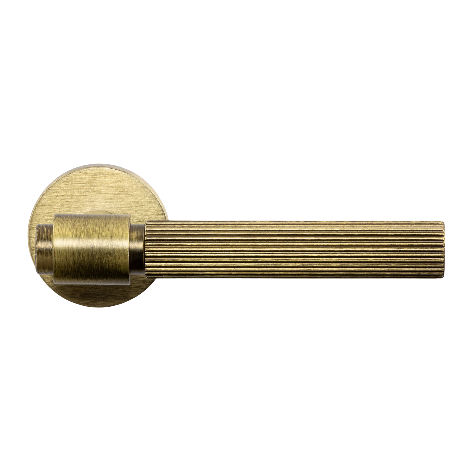 Sprung Door Handle Set | Helix 200 | Stripe