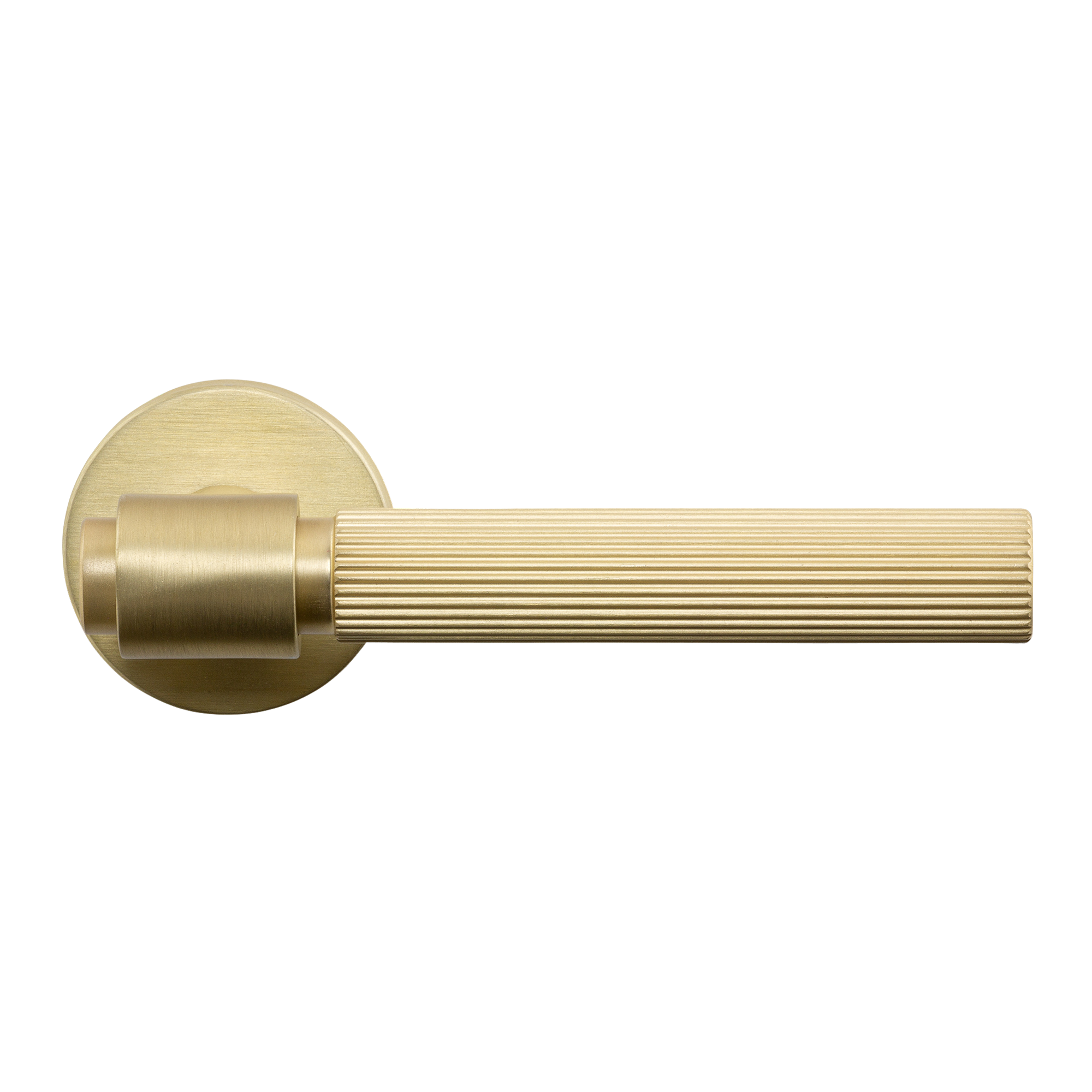 Sprung Door Handle Set | Helix 200 | Stripe